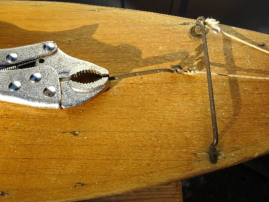 Tiller & Rudder Removal